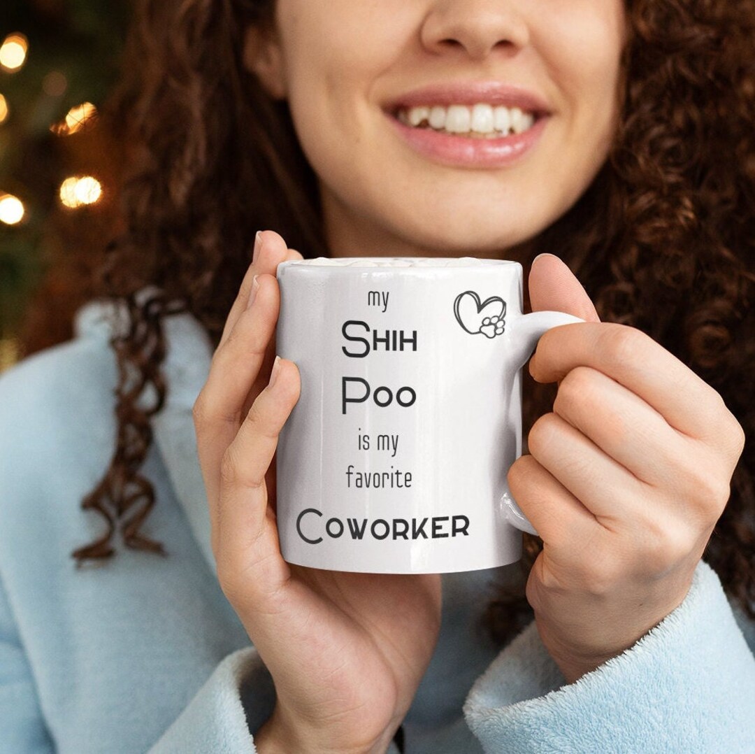 Shih Poo Mug, Love Shih Poo, Shih Poo Gift, Shih Poo Dog Mug, Love My ...
