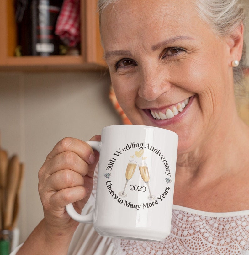 50th Wedding Anniversary Mug 50th Anniversary Gift 50th - Etsy