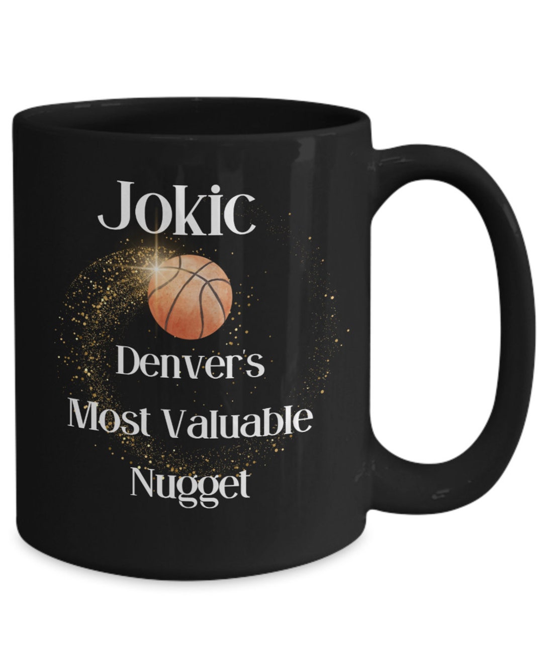 Jokic Black Mug, Jokic Gift, Jokic Coffee Mug, Nikola Jokic Merch ...