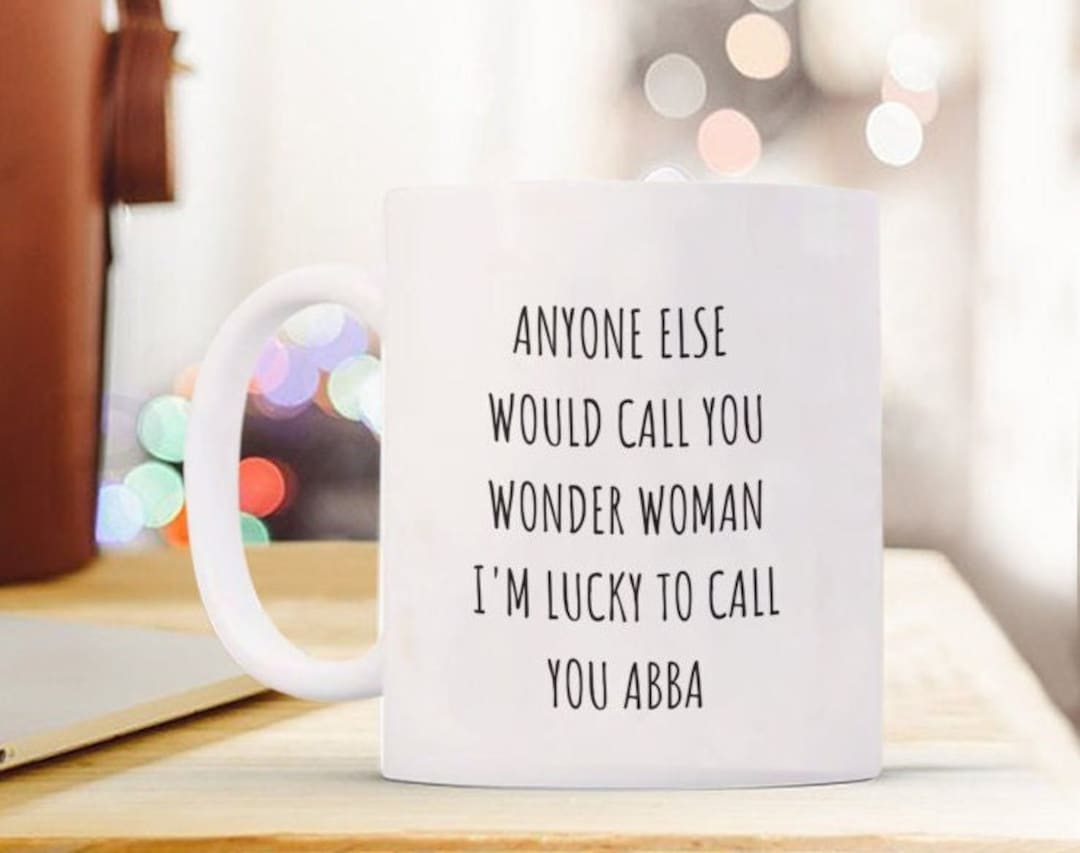 Abba Gift, Abba Mug, Abba Gift Idea, Abba Idea, Abba Mother's Day, Abba ...