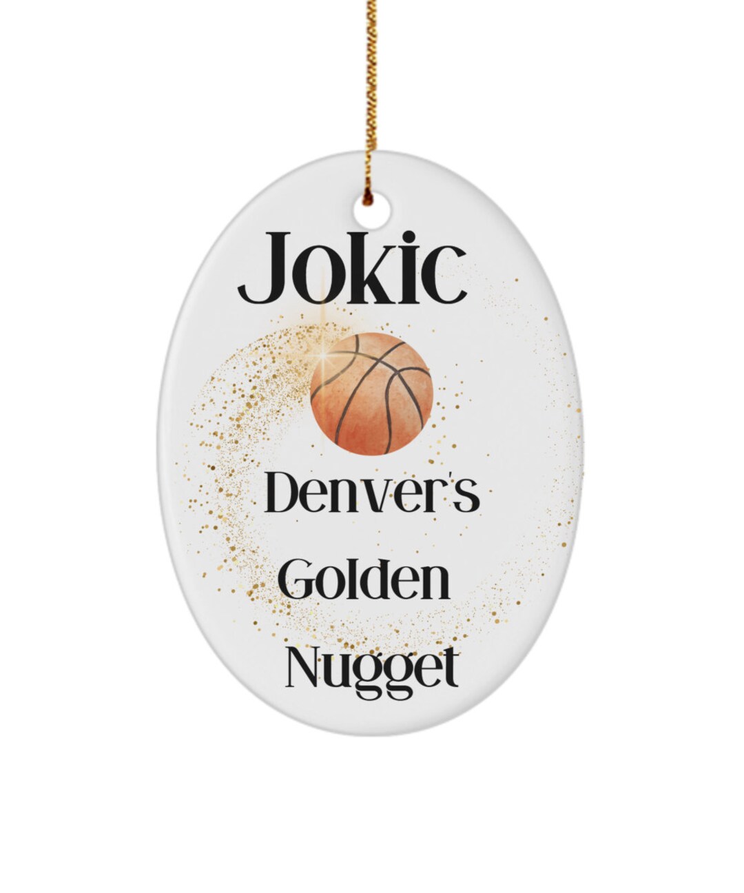 Jokic Ornament, Jokic Gift, Jokic Decoration, Nikola Jokic Merch ...