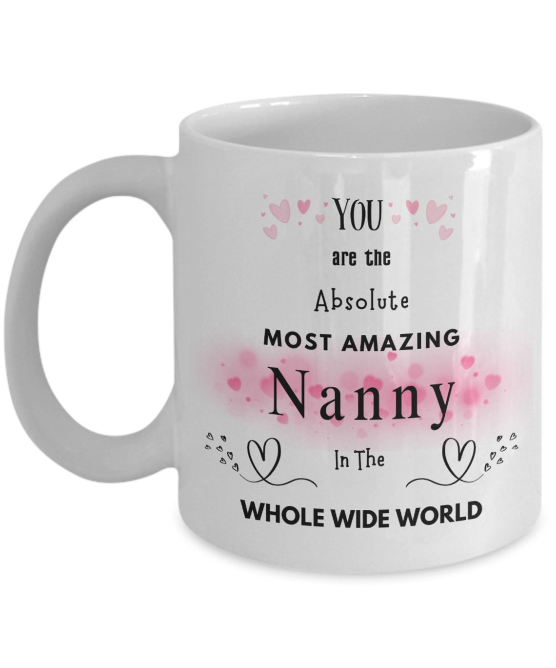Nanny Mug, Nanny Ceramic Coffee Mug, Nanny Gift, Nanny Tea Mug, Gift ...