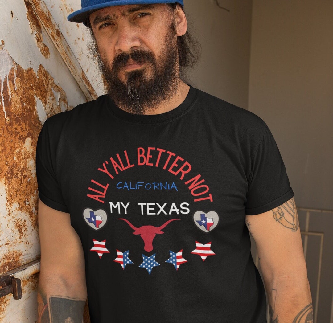 Texas T-shirt, Texas is Red T-shirt, All Y'all Texas Tee, Red State T ...