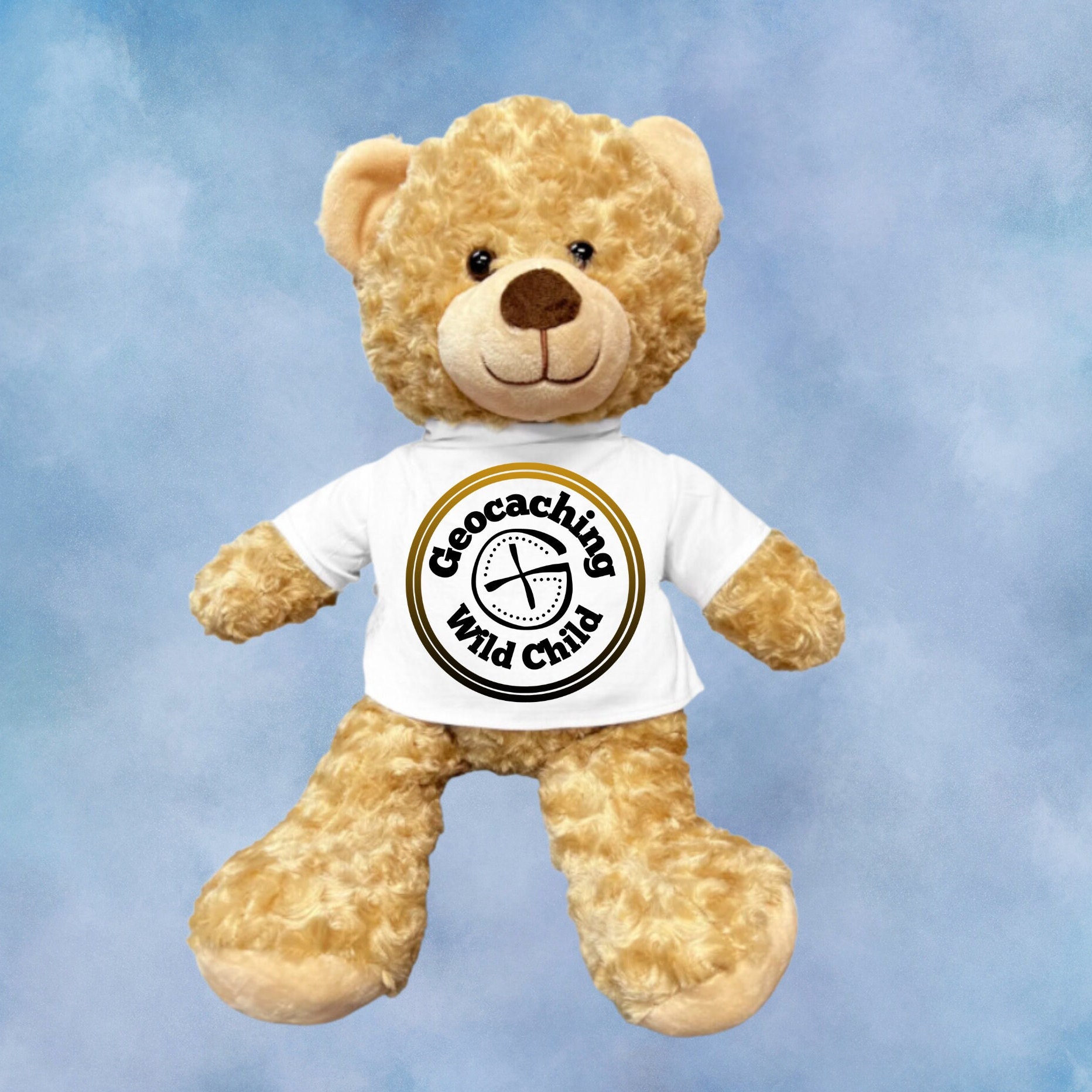 Teddy Bear Gift Custom Teddy Bear Geocaching Teddy Bear - Etsy