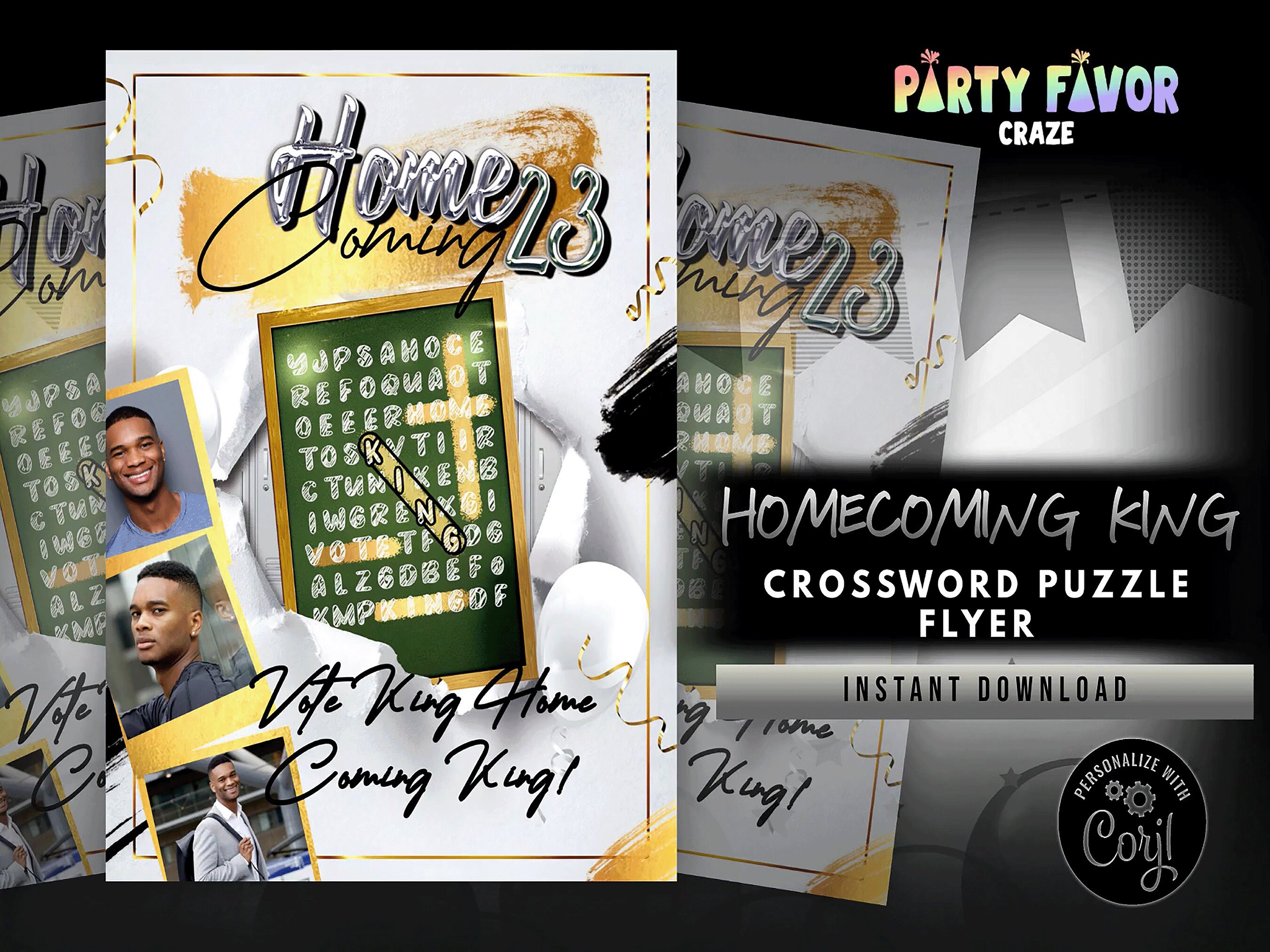 Homecoming King Flyer, Homecoming Flyer Boy, Homecoming Flyer Junior ...