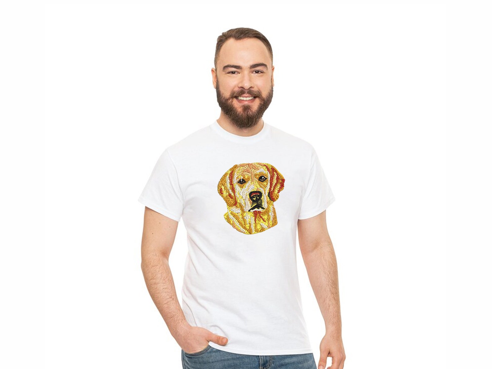 Labrador Retriever Embroidery Pattern, Dog Machine Embroidery Design ...