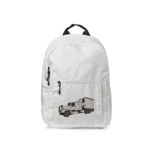 Big Rig Semi Truck Trailer Embroidery Pattern, Machine Embroidery ...