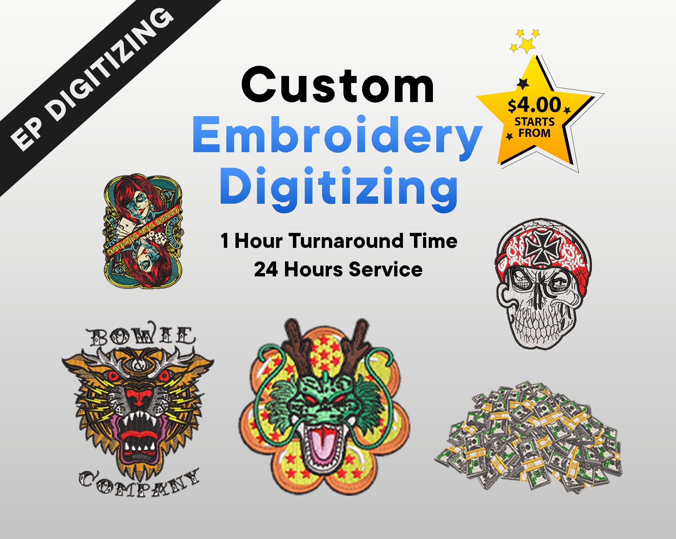 Best Embroidery Service, Logo Digitizing, Custom Embroidery Digitizing ...