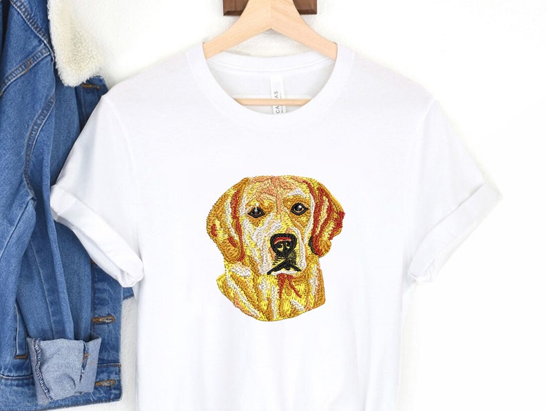 Labrador Retriever Embroidery Pattern, Dog Machine Embroidery Design ...