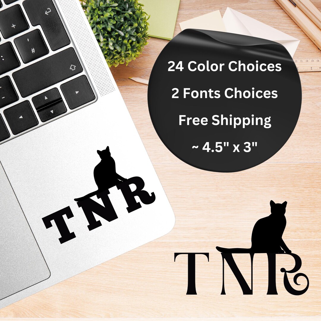 TNR Cat Car Decal | Trap Neuter Return | Car Accessory | Multiple ...