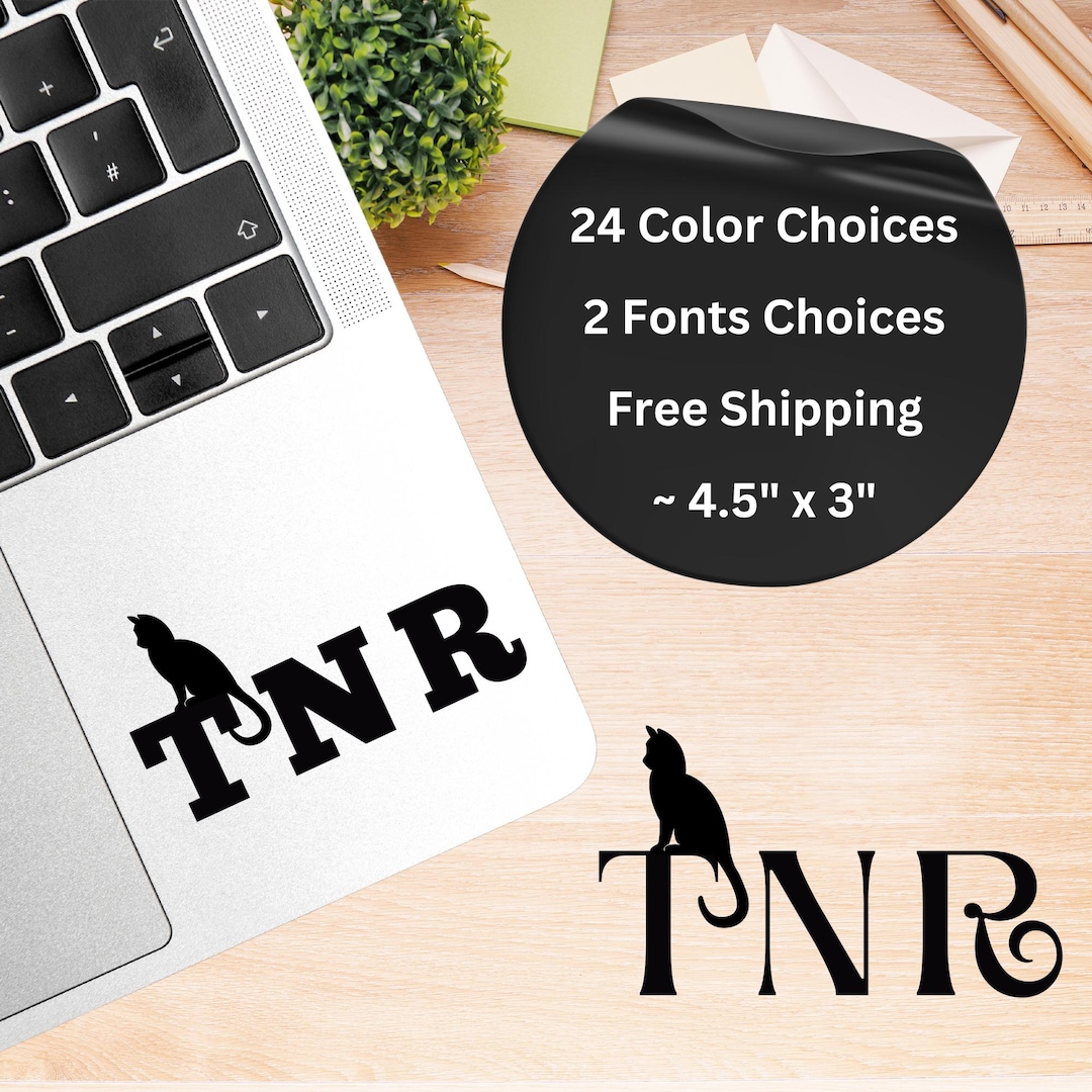 TNR Cat Car Decal | Trap Neuter Return | Car Accessory | Multiple ...