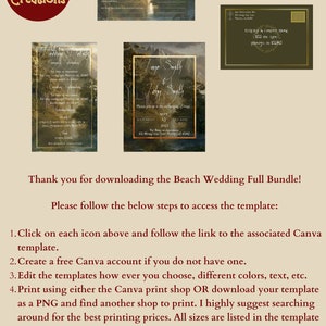 Lord of the Rings Wedding Invitation Bundle - Etsy