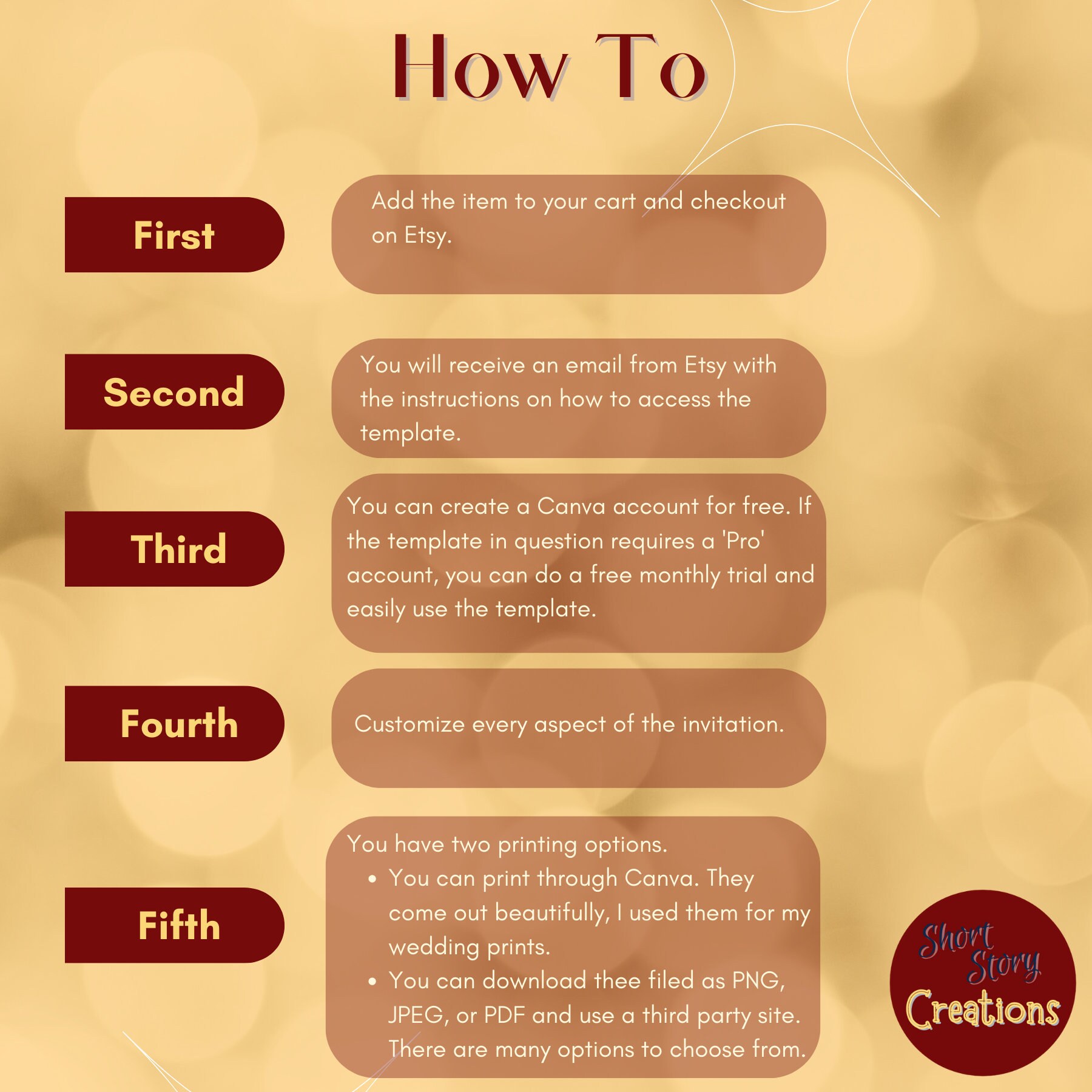 Fantasy Wedding Invitation Bundle, Magical Wedding, Customizable ...