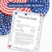4th of July Pictionary, Patriotic Fourth of July Game, School Party ...