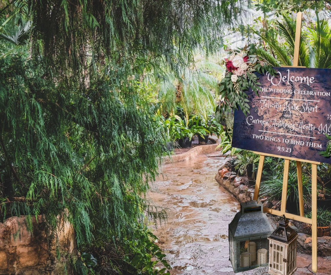 Lord of the Rings Wedding Welcome Sign, Middle Earth Wedding, Welcome ...