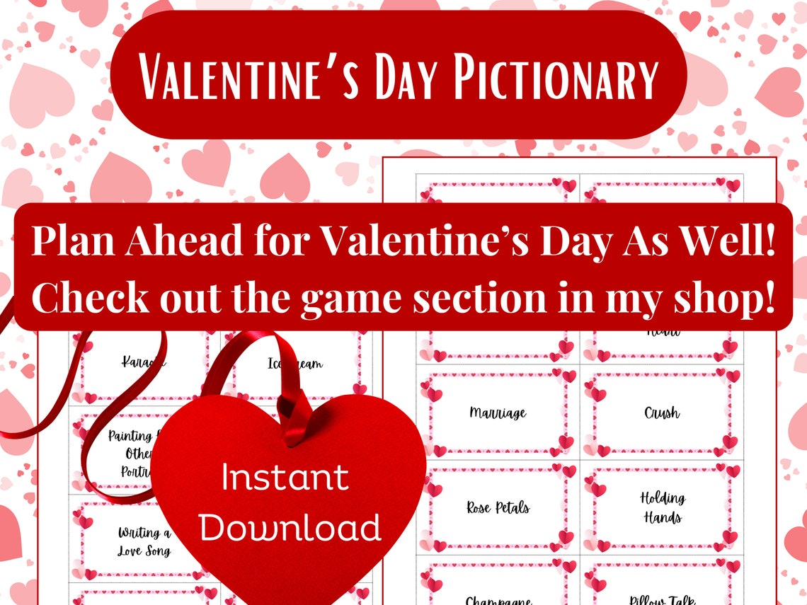 100 Christmas Pictionary Cards | Printable Christmas Pictionary Cards ...