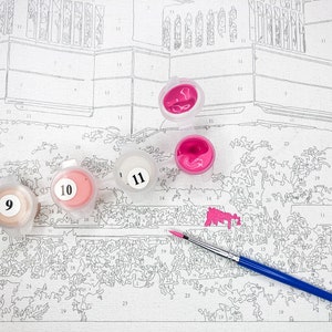 LDS Paint by Numbers Kit the Lord is My Shepard 11x14 Painting Kit of ...