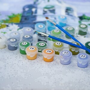 LDS Paint by Numbers Kit the Lord is My Shepard 11x14 Painting Kit of ...