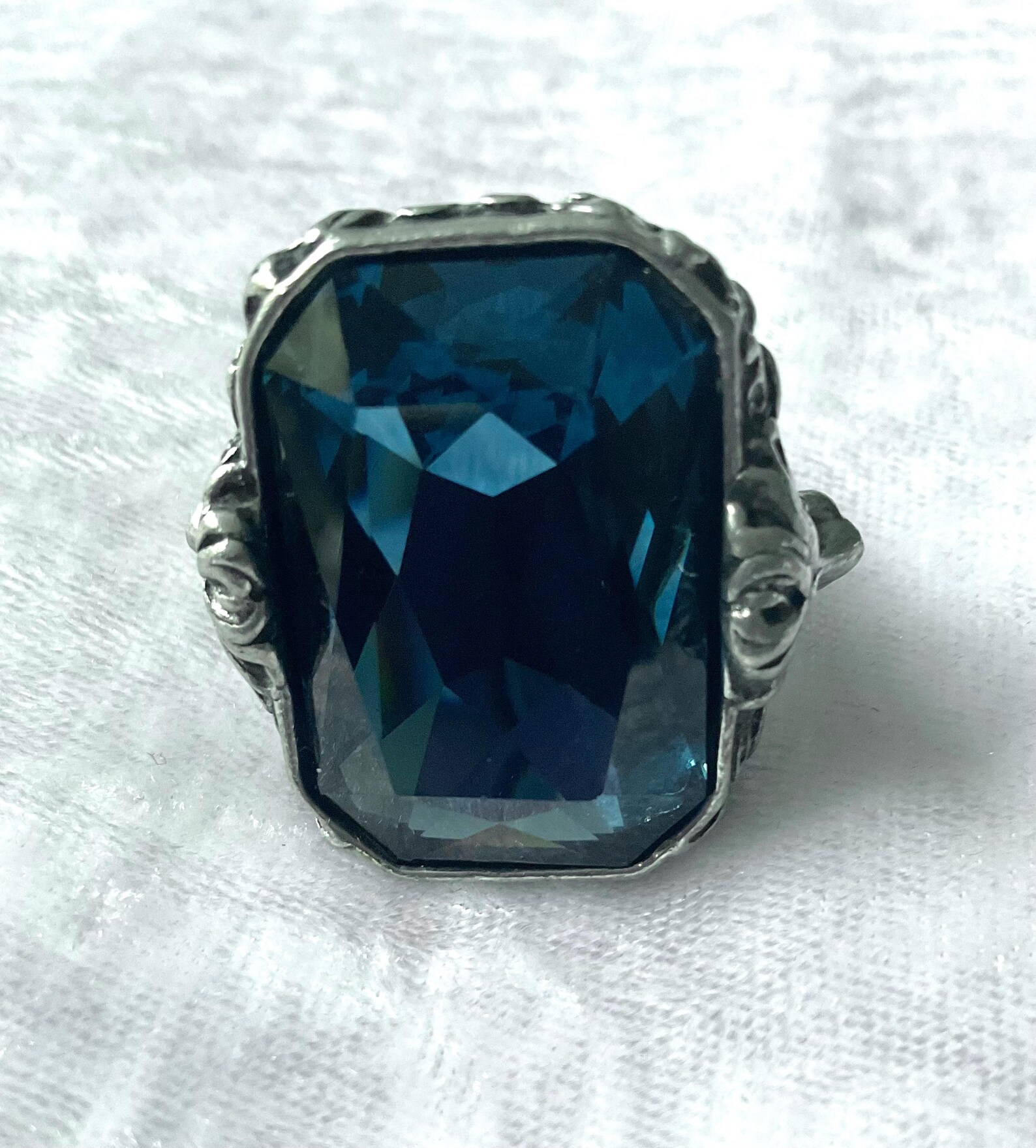 Steampunk Britannia Gem Ring by Alchemy England - Etsy