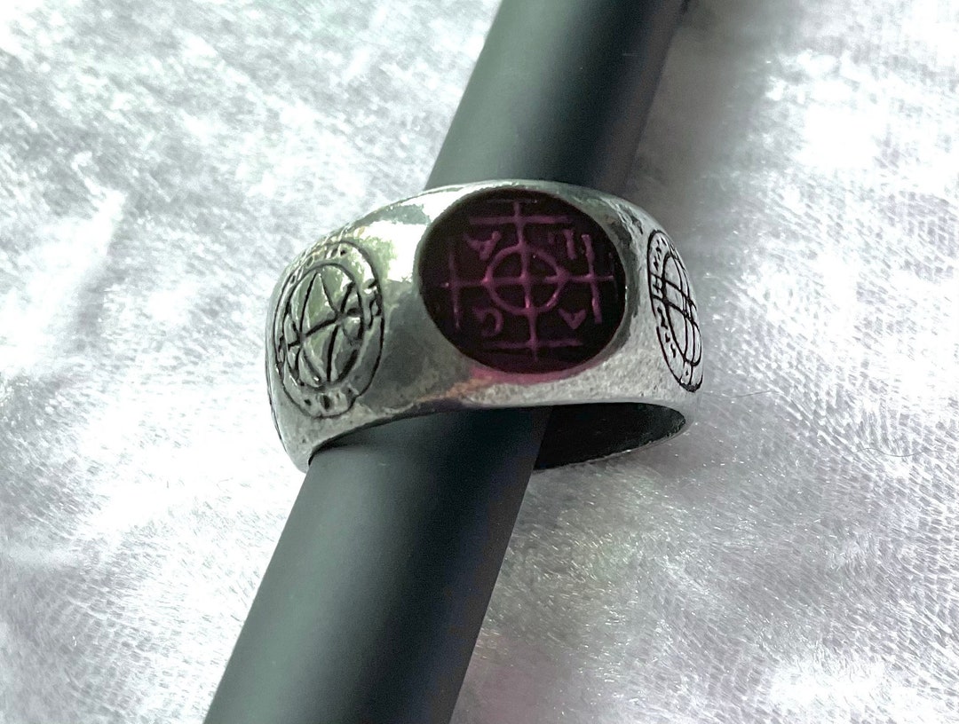Agla Ring by Alchemy England Size Size Q, 2 in Size N - Etsy