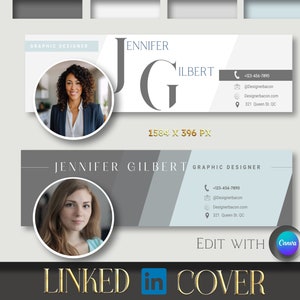 Linkedin Banner, Social Media Templates Linkedin, Canva Linkedin ...