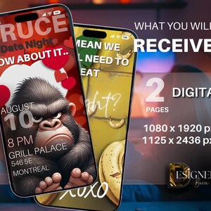 TRUCE? Digital Date Night Invitation, Dinner Evite, Flirty Invite ...