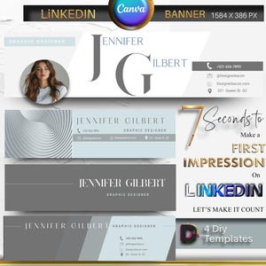 Linkedin Banner, Social Media Templates Linkedin, Canva Linkedin ...