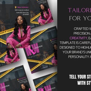 New Location Template, We Moved Flyer, DIY Canva Flyer, Location Change ...
