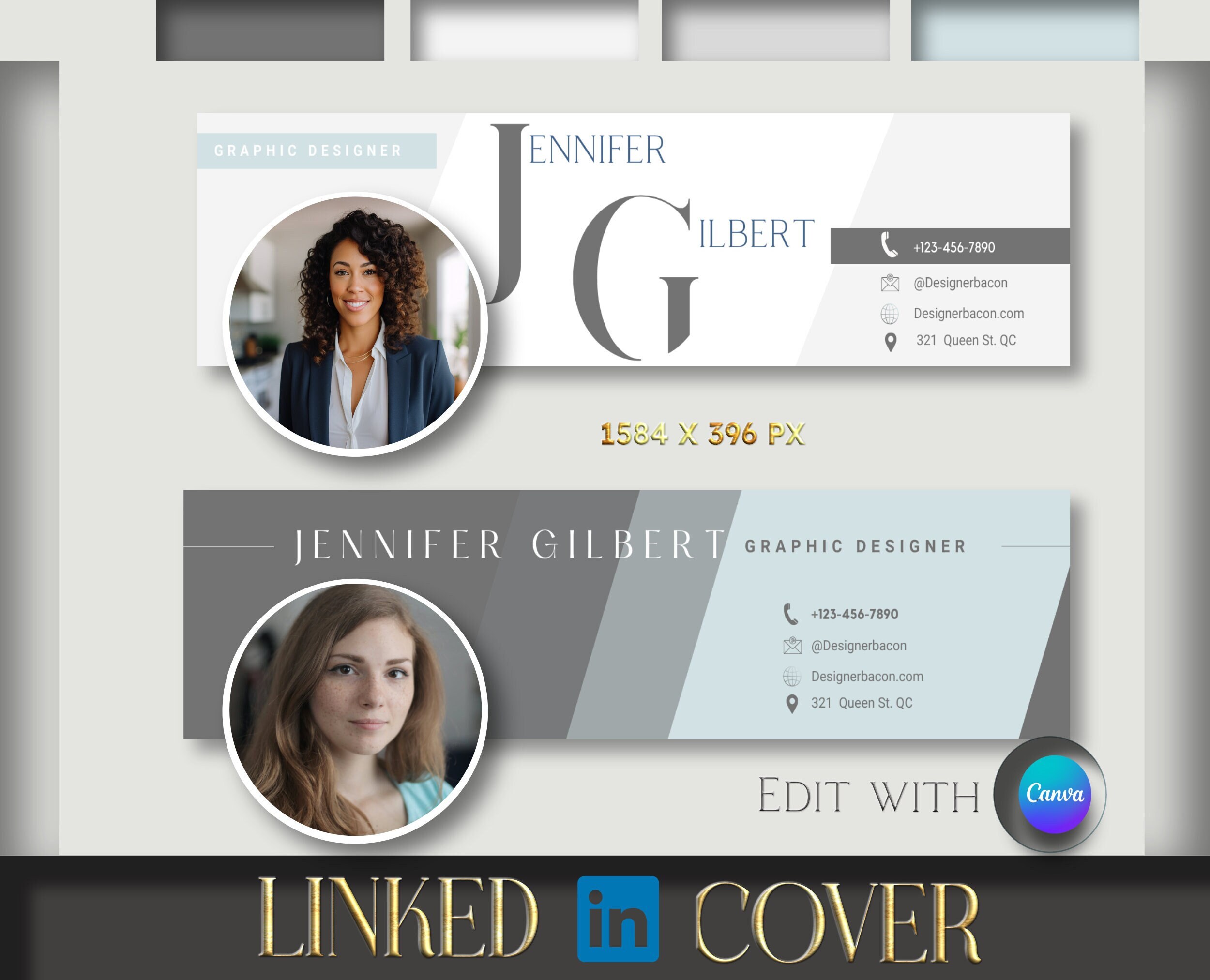 Linkedin Banner, Social Media Templates Linkedin, Canva Linkedin ...