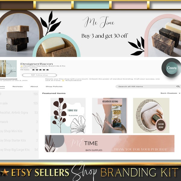 Cute Etsy Banner - Etsy