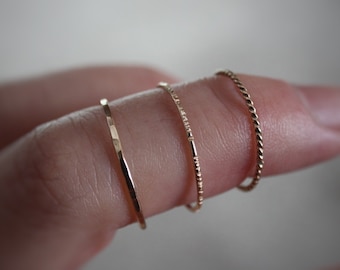Stackable Rings - Etsy Canada