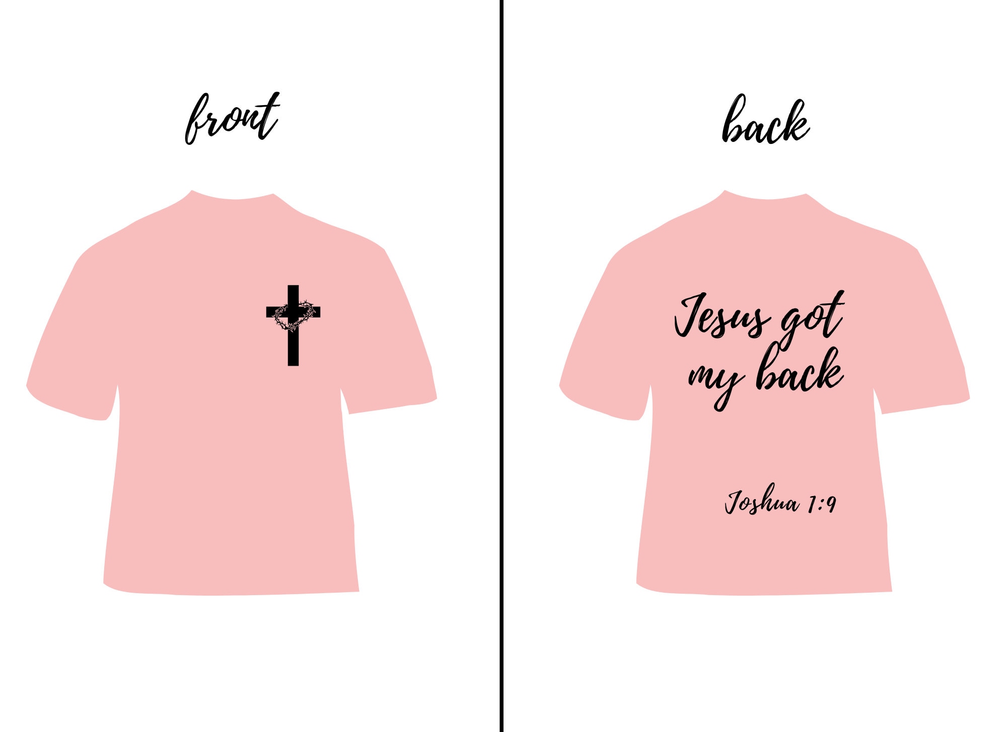Jesus Got My Back PNG - Etsy