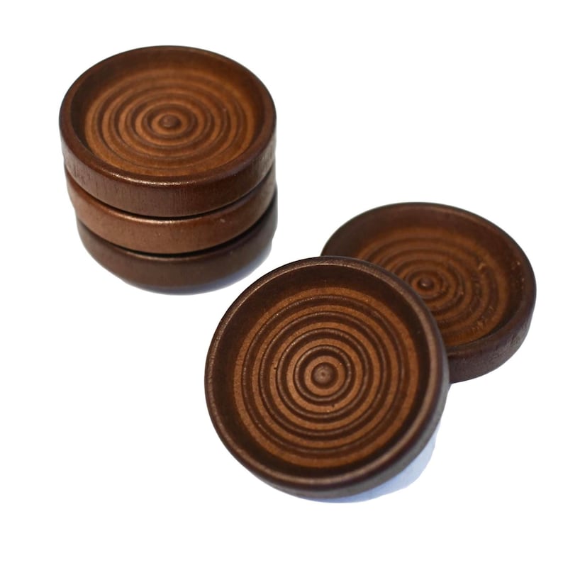 Wooden Checkers ~ Made in America ~ 1-1/4″ in Diameter ~ Northern ...