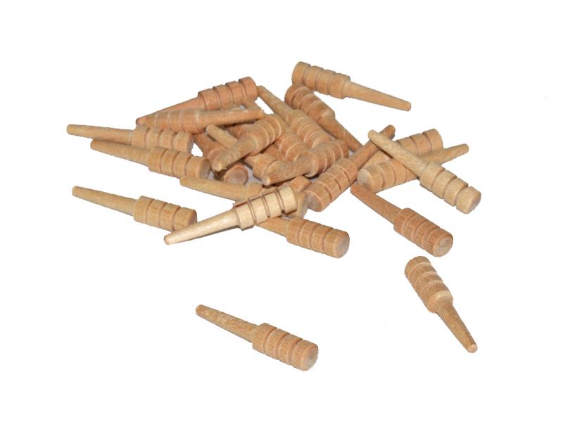 Wooden Cribbage Pegs ~ Made in America ~ 1-1/4'' X 1/4'' ~ Northern ...