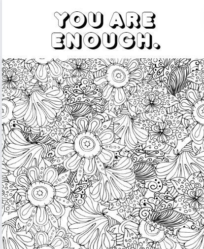 Positive Affirmation Coloring Sheets - Etsy