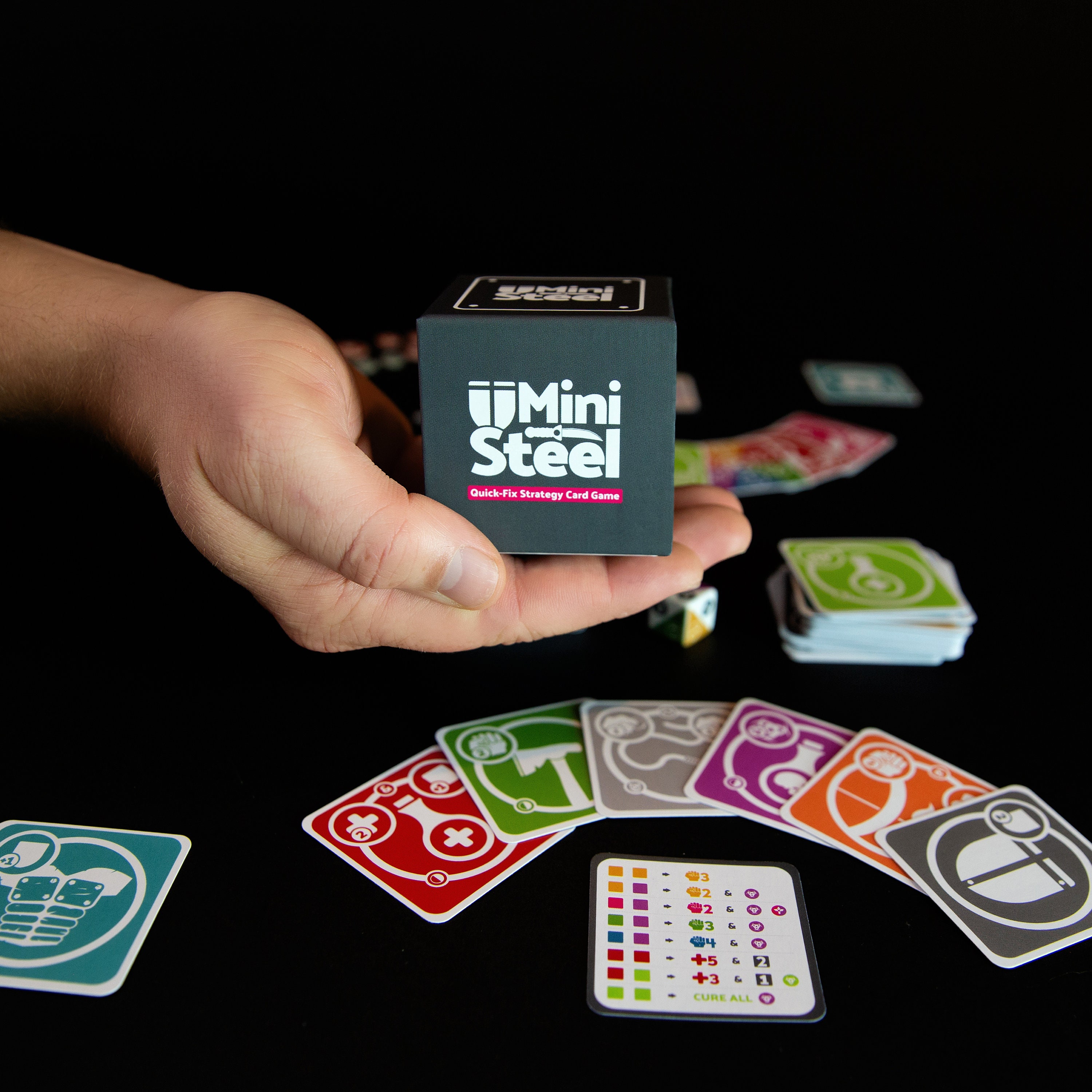 Ministeel Quick-fix Strategy Card Game - Etsy