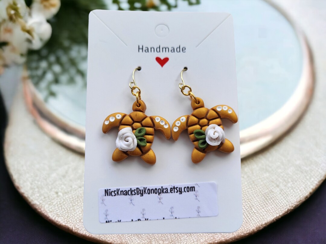 Gold Turtles - Etsy