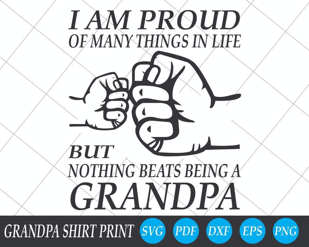 Grandpa Png, Father's Day Png, Punch Hand Png, Grandpa Papa Sublimation ...