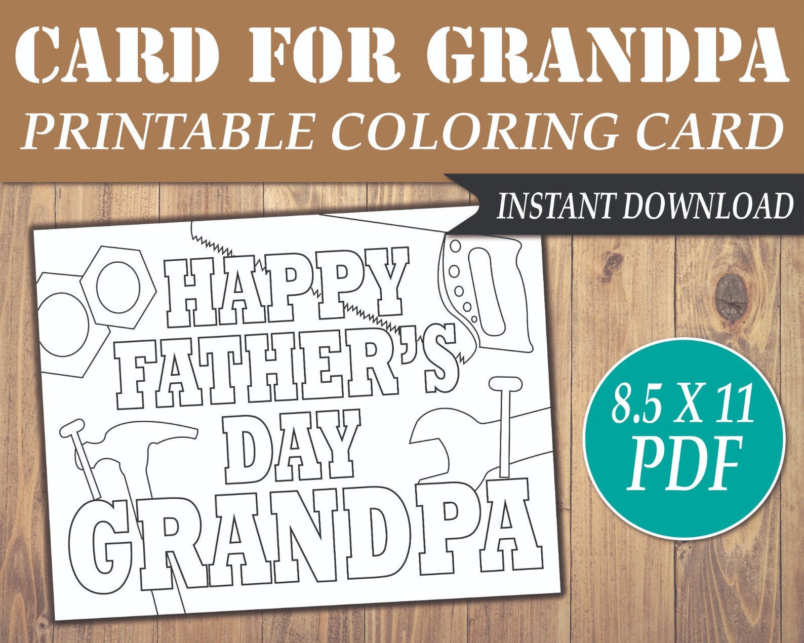 All About My Grandpa Day Bundle Cards, Fill in the Blank for Kids ...