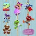 Muppet Babies Cake Topper Images Party Decoration YOU - Etsy
