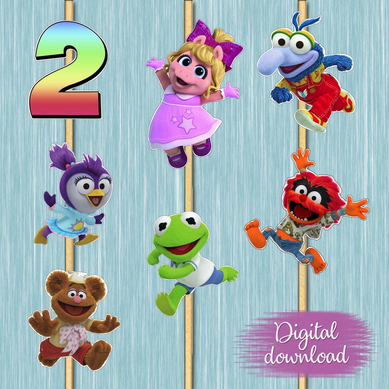 Muppet Babies Birthday Banner - Etsy