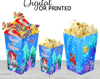 The Little Mermaid Birthday Candies Live Action Mermaid - Etsy