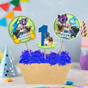 Puppy Dog Pals Centerpieces Instant Download- YOU PRINT #green - Etsy