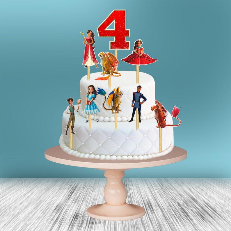 Elena of Avalor Cake Topper Images Party Decoration YOU - Etsy