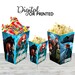 Brave Popcorn Box for Birthday Party Candy Snack Favor - Digital and ...