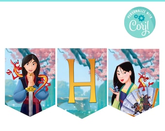 Mulan Gable Box Labels 12-pack Stickers Size 6x3.25in - Etsy