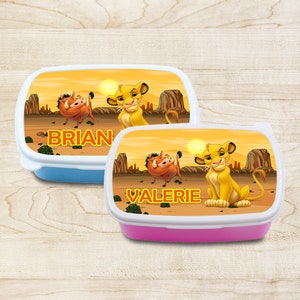 Custom Kids Snack Lunch Box for School Picnic Personalized Travel ...