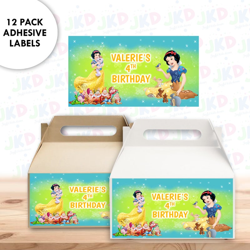 Snow White Candy Box - Etsy