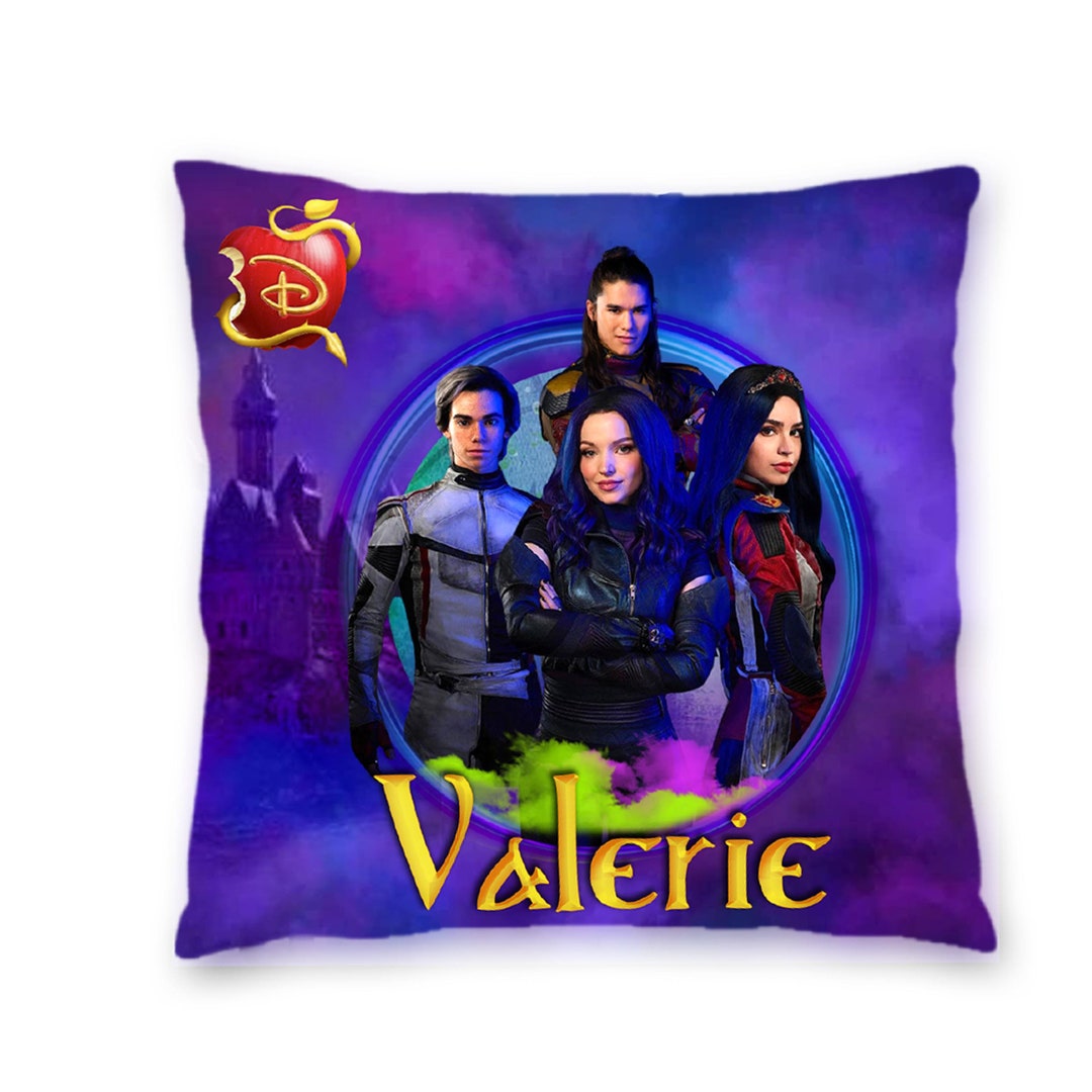 Descendants Pillow With Name Kids Cushion Room Decor Gift for Son ...