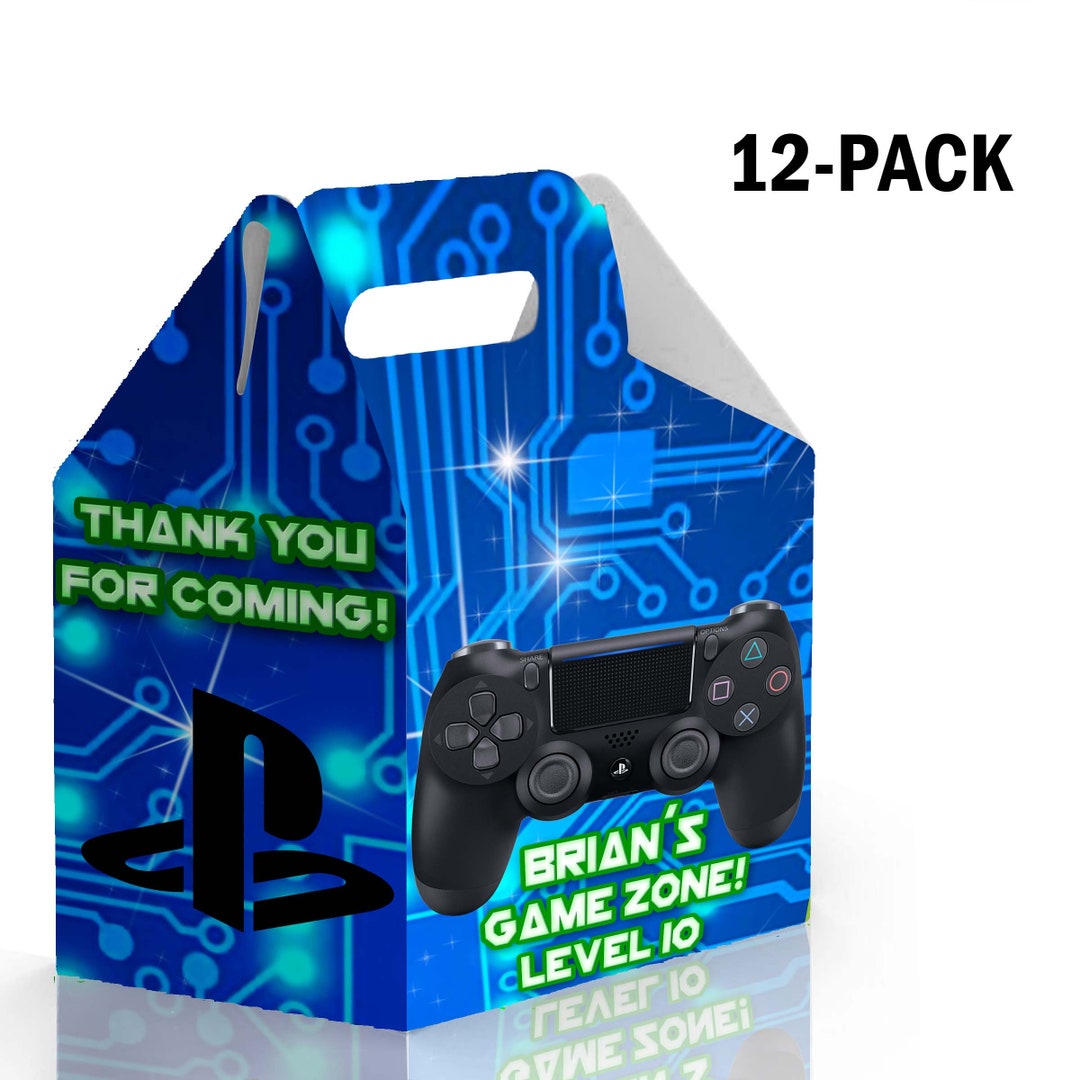 Video Game Candy Gable Box for Birthday Party Favors 12 Pack - 4.4x4 ...